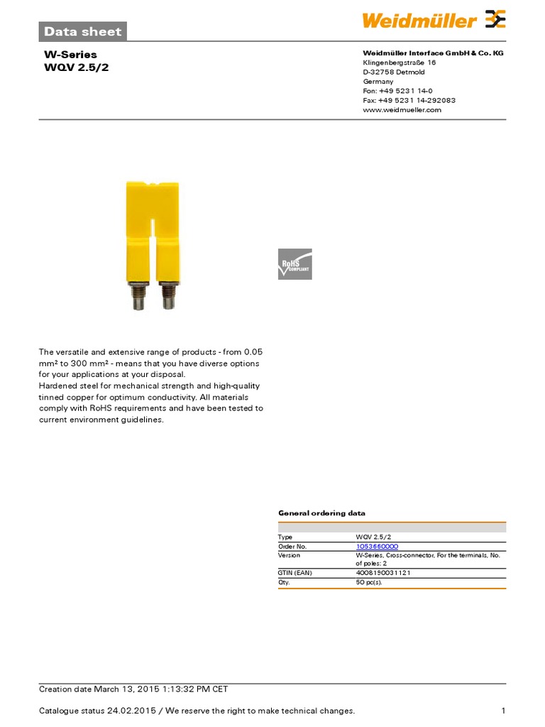 Datasheet | PDF | Materials | Physical Sciences