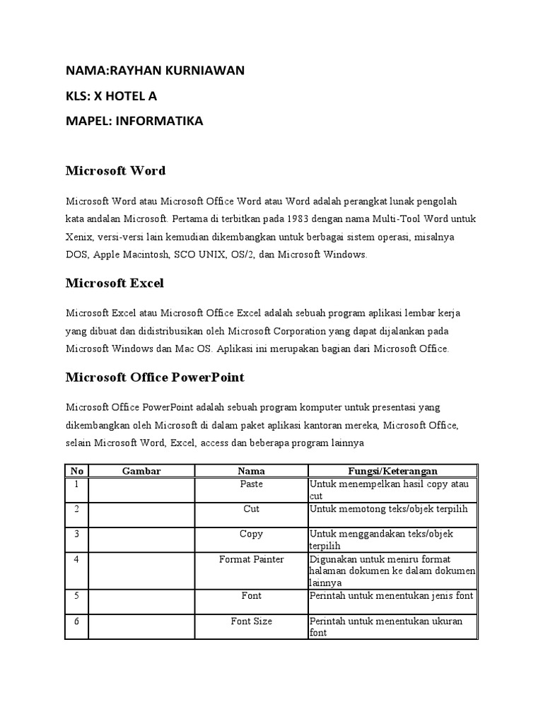 Informatika Symbol Komputer | PDF