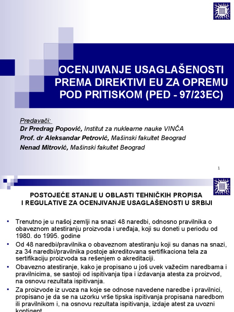 I Predavanje Uvod | PDF