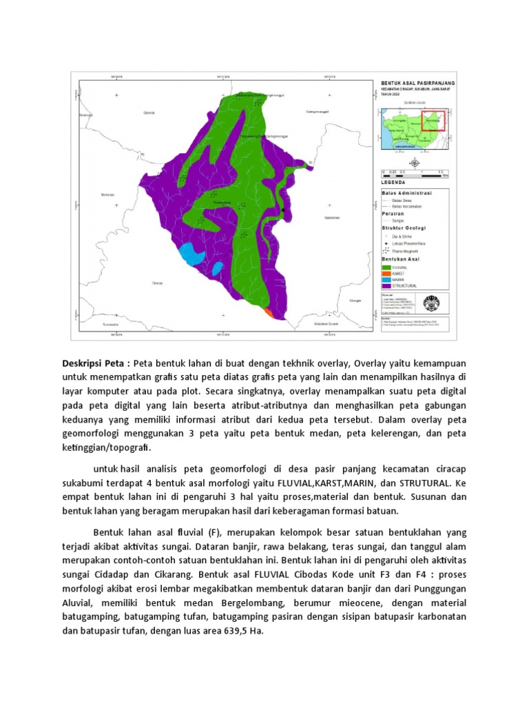 Deskripsi Peta Bentuk Asal | PDF