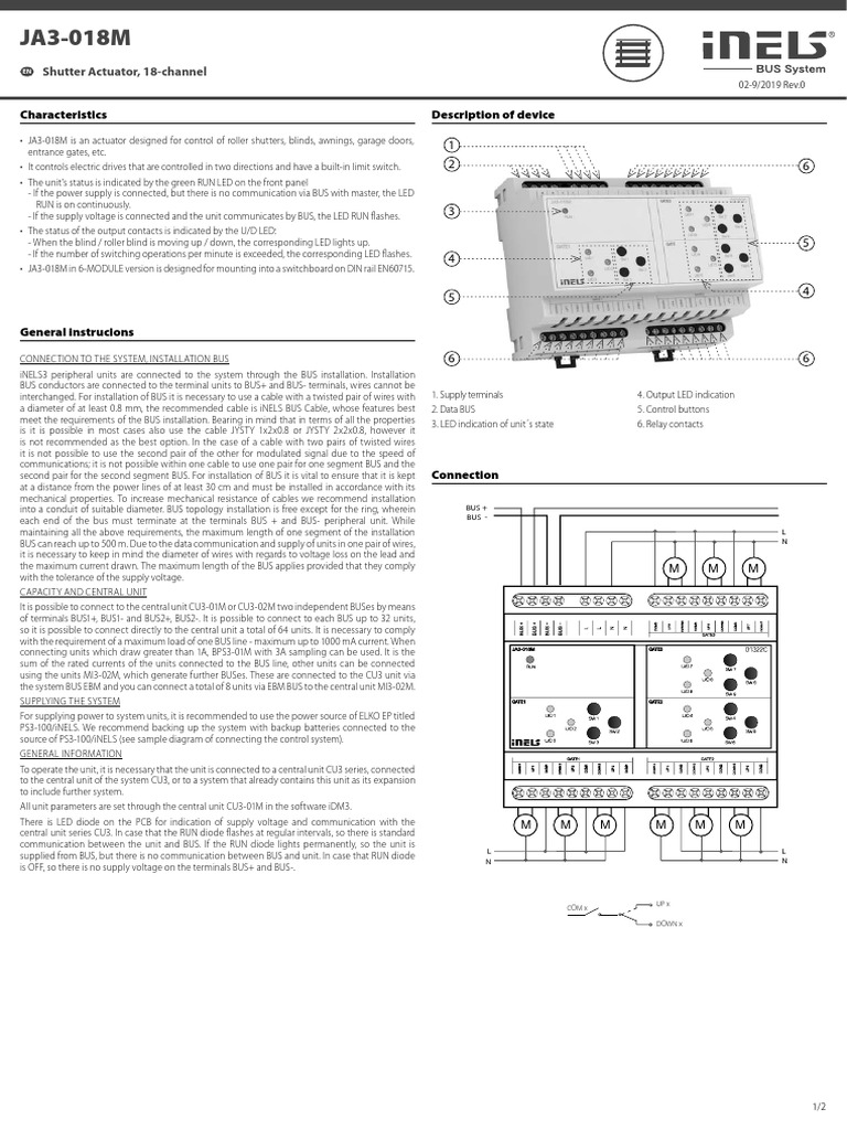 Manual JA3-018M | PDF