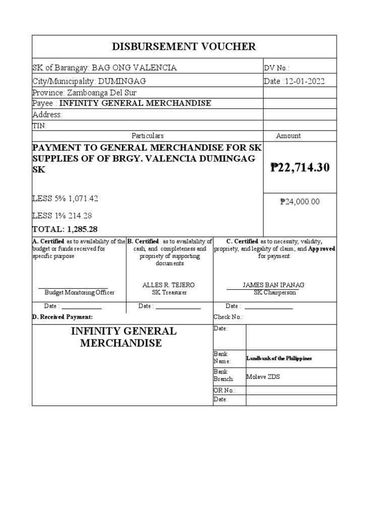 Procurement-Forms - SKCC 2022 NEW BASAK | PDF | Payments | Economies