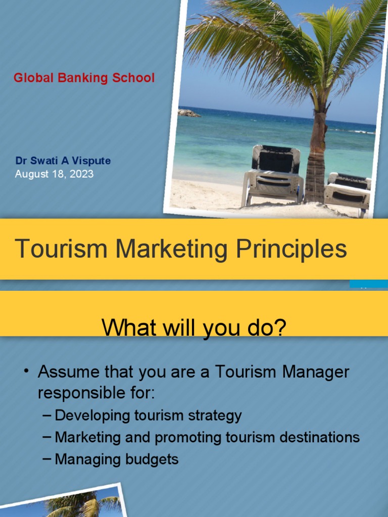 Tourism Marketing Principles | PDF | Marketing | Business