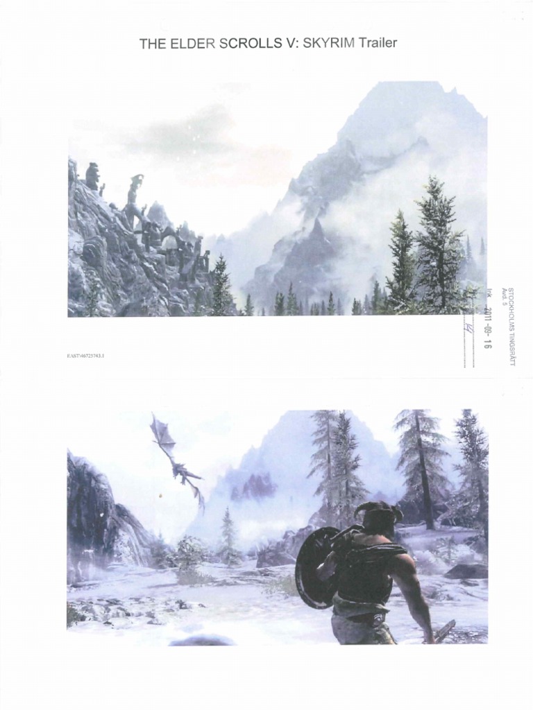 Skyrim Trailer Overview | PDF | Teaching Methods & Materials | History