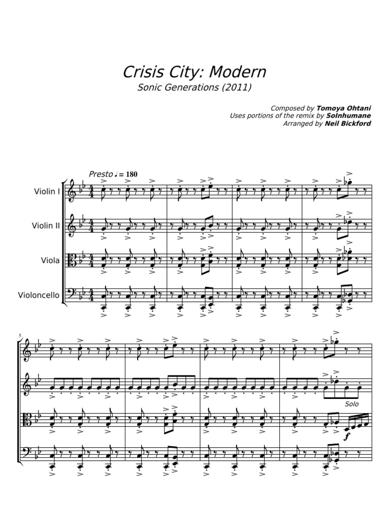 Crisis City Modern | PDF | Orchestras | Baroque Music