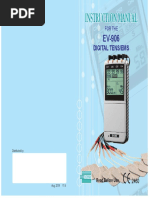Electrode Placement For Electric Stimulation Charts | PDF