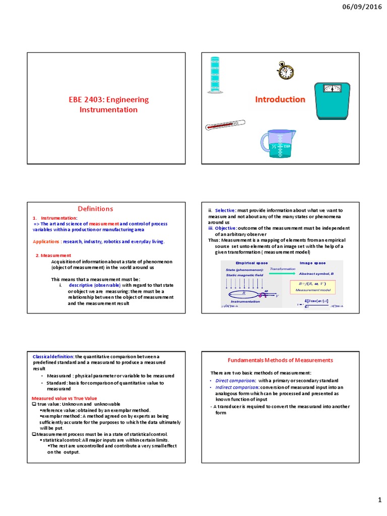 Lec 1 Introduction 1 | PDF | International System Of Units | Measurement