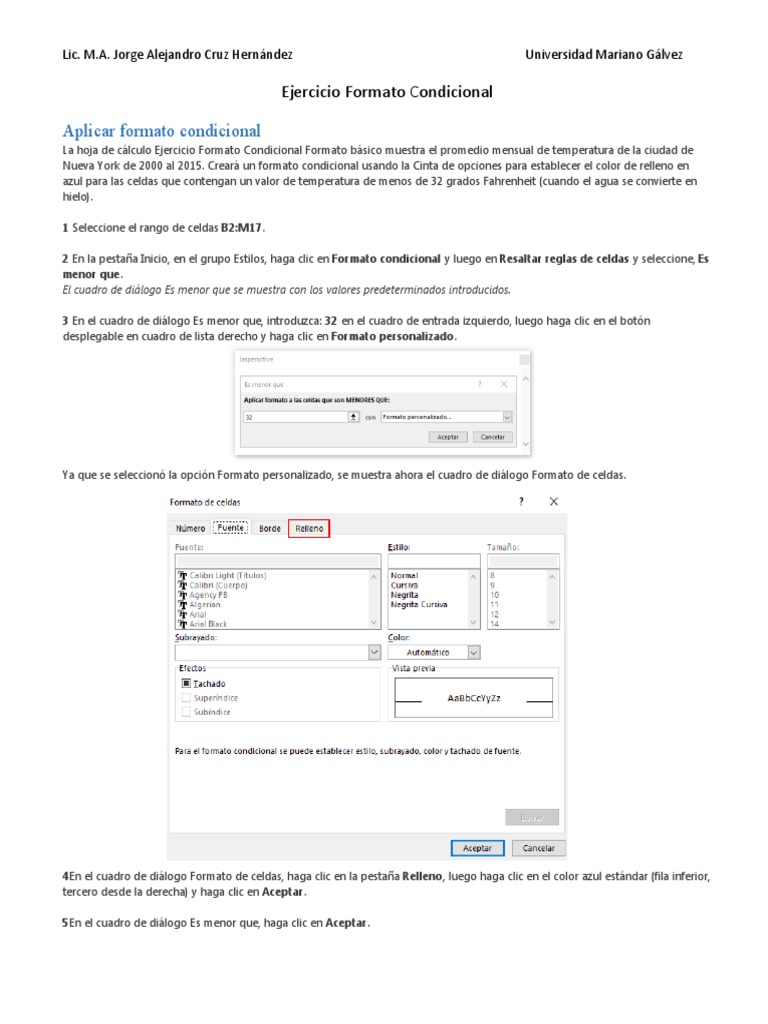 Formato Condicional | PDF | Software | Informática