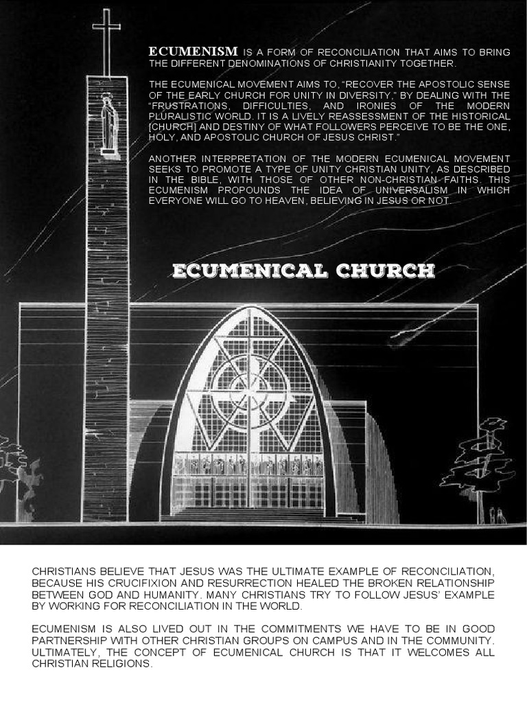 Ecumenical Church | PDF | Ecumenism | Church (Building)