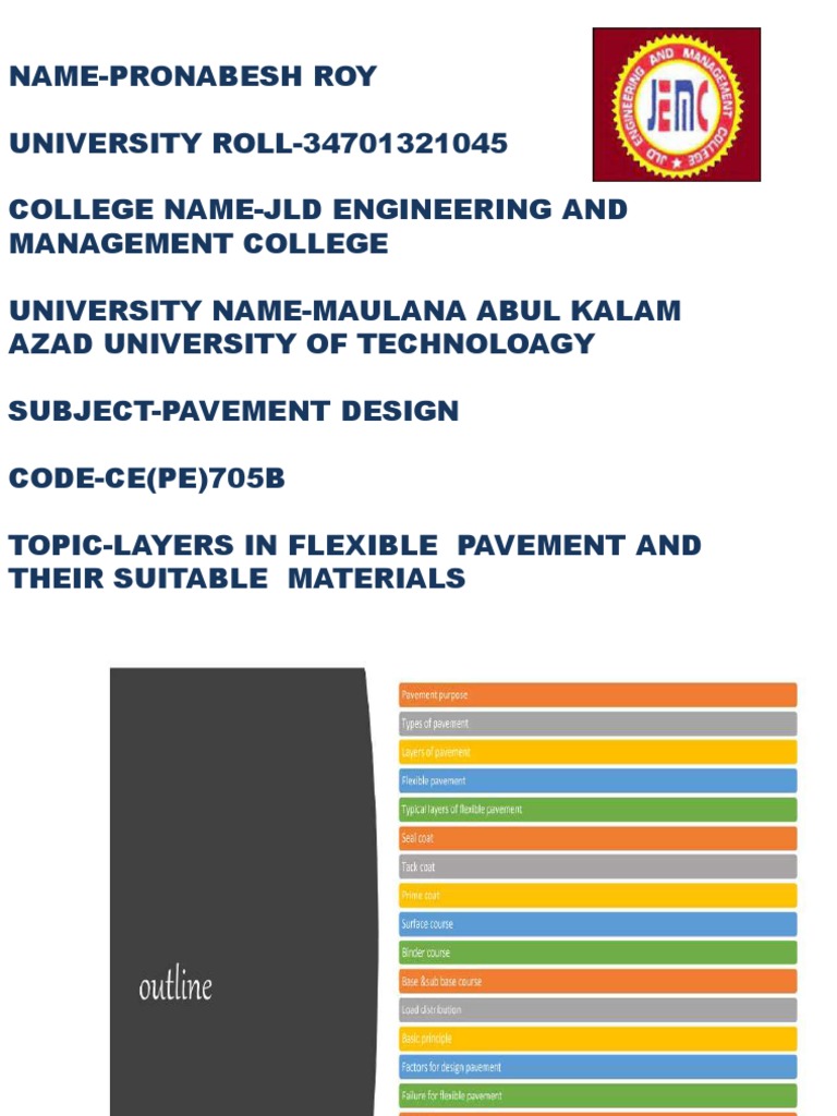 Pavement Design-Ce (Pe) 705B | PDF