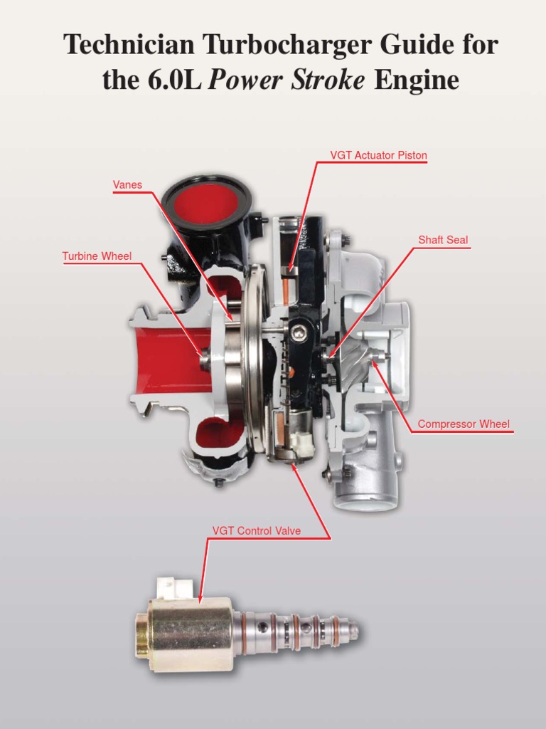 Tech Turbo Guide For The 6.0L Power Stroke Engine | PDF