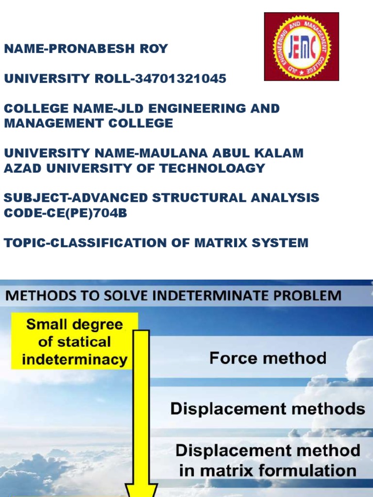 Advance Structural Analysis-Ce (Pe) 704b | PDF