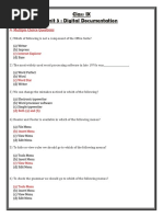 Digital Documentation Note - Class - 9 | PDF | Computers