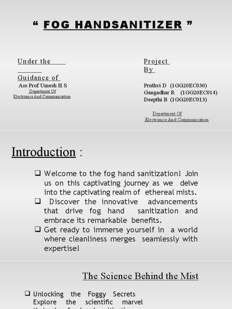 Fog New | PDF | Ultrasound | Microcontroller