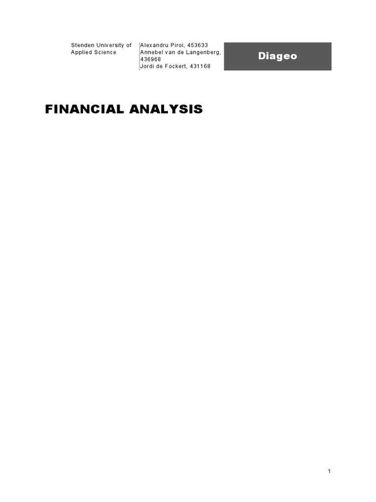 Assignment Financial Analysis | PDF | Equity (Finance) | Return On Equity