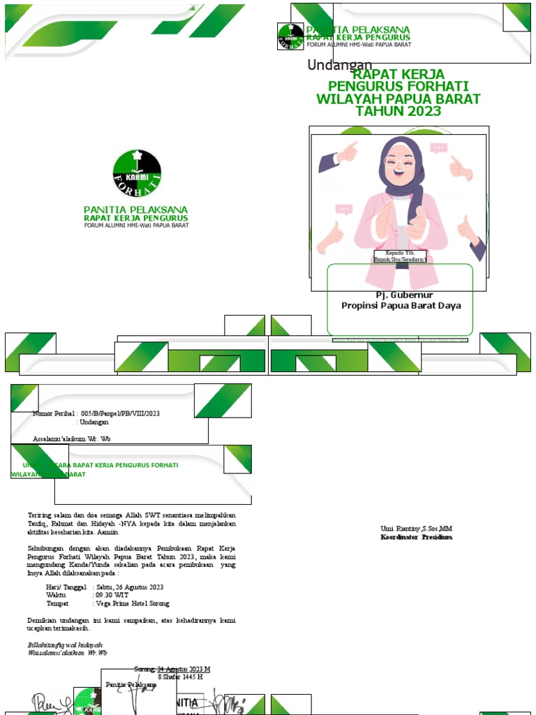 Undangan Forhati | PDF