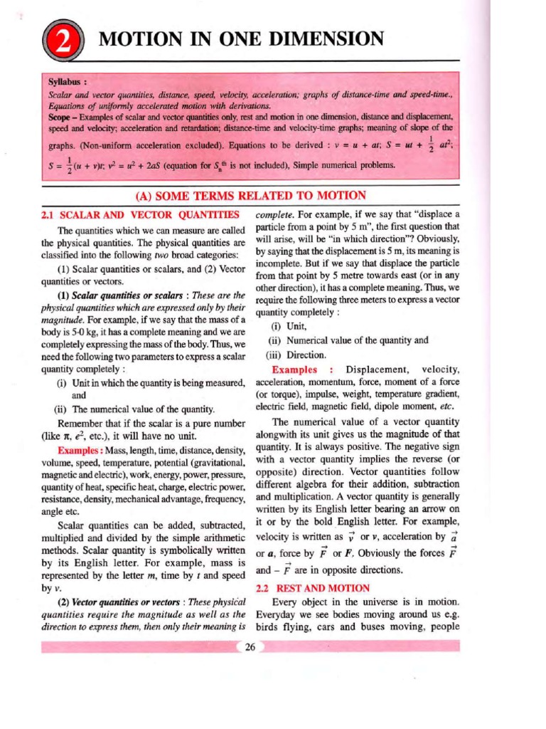 Motion | PDF