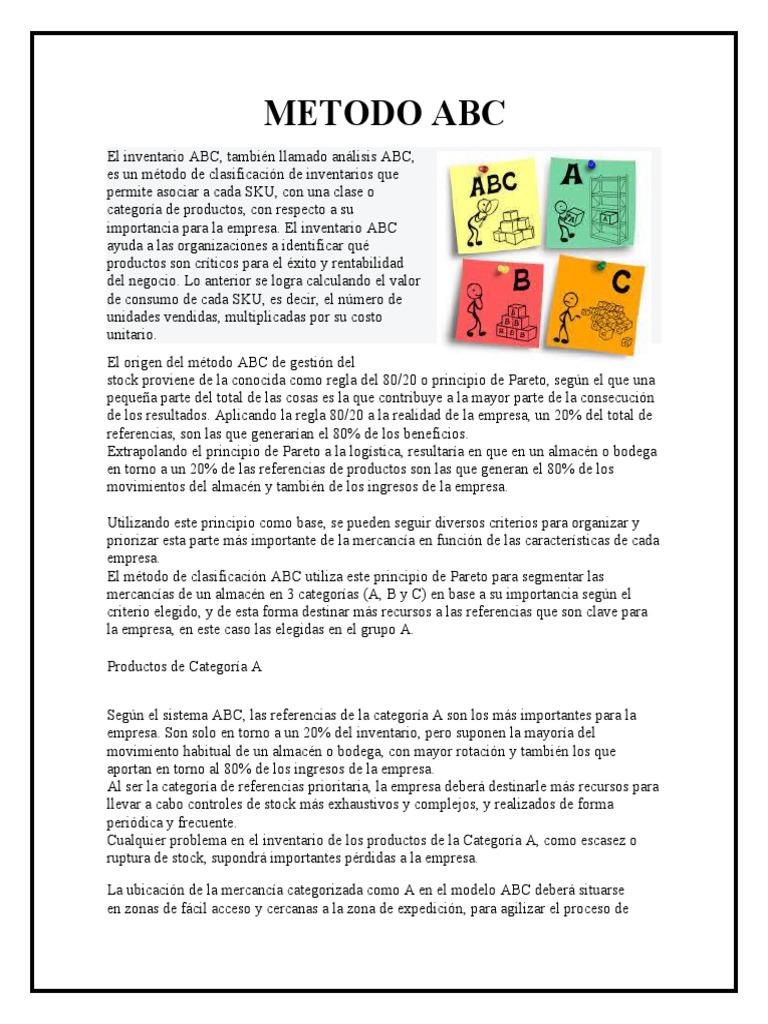 Metodo Abc 2 | PDF | Economias | Business