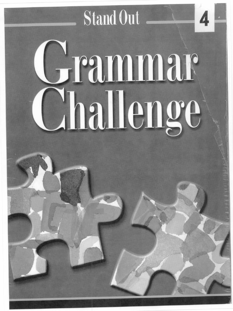 Grammar Challenge 4 | PDF