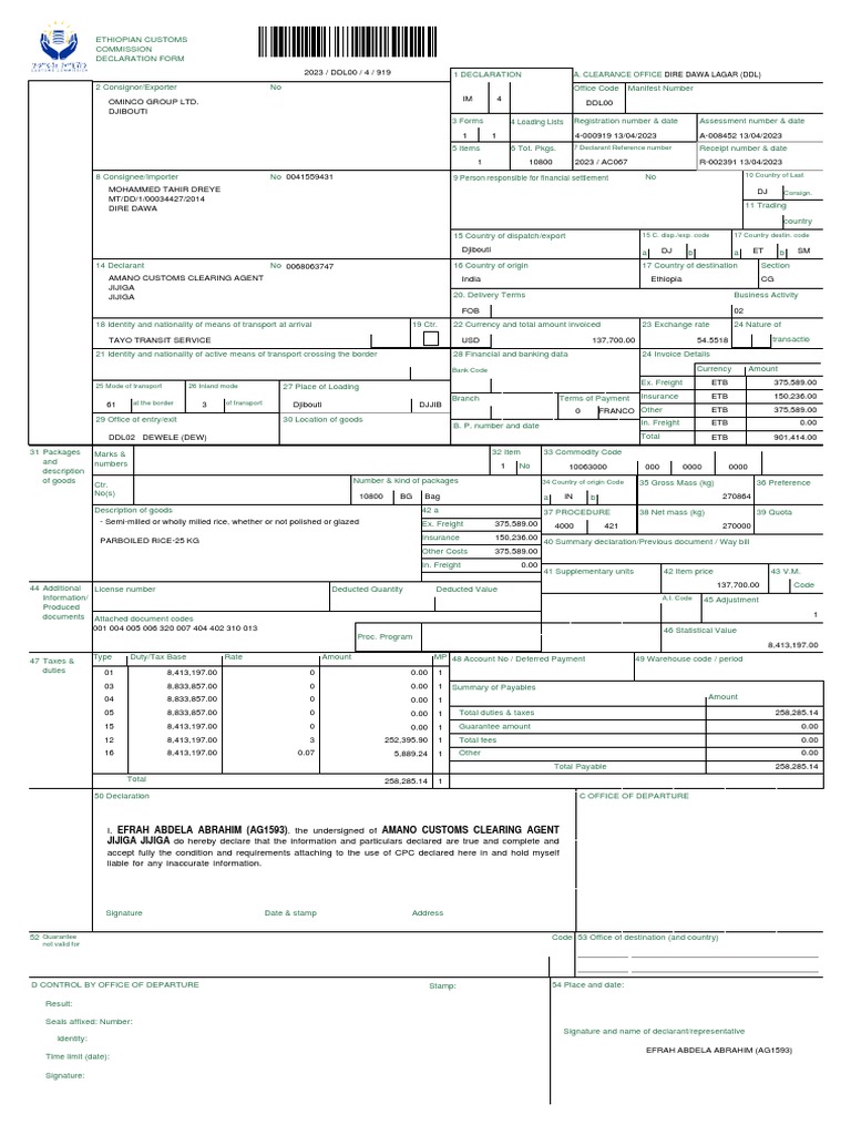 Sad 2023DDL004919 | PDF