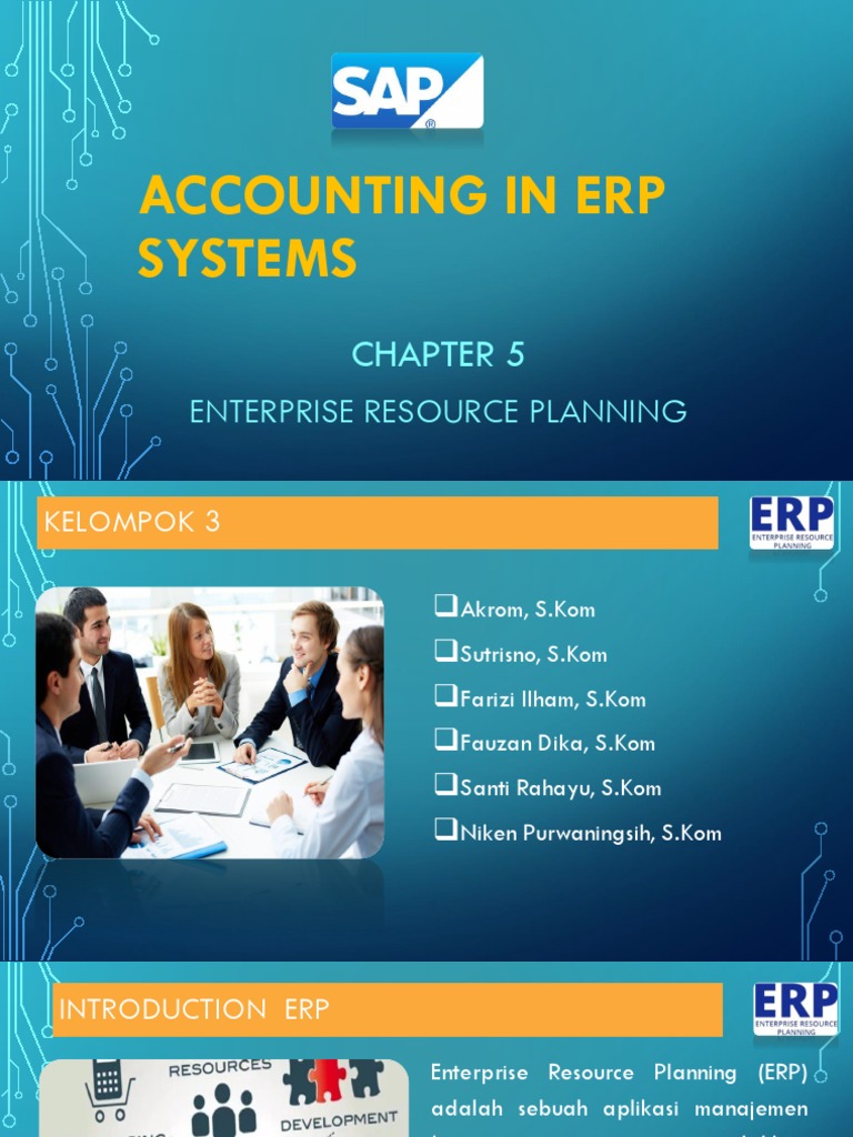 Akuntansi dalam Sistem ERP Terintegrasi | PDF | Pengelolaan Keuangan & Uang