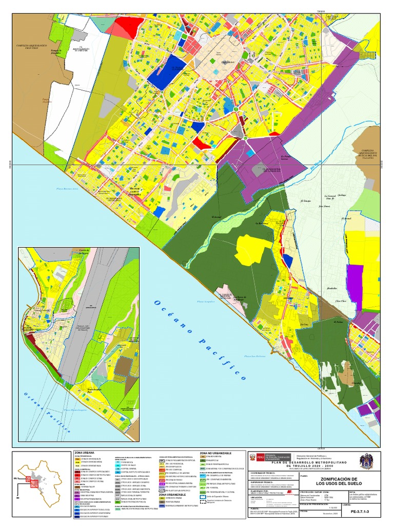 Pe-3.7.1-3 PDM Truj Zonificacion | PDF