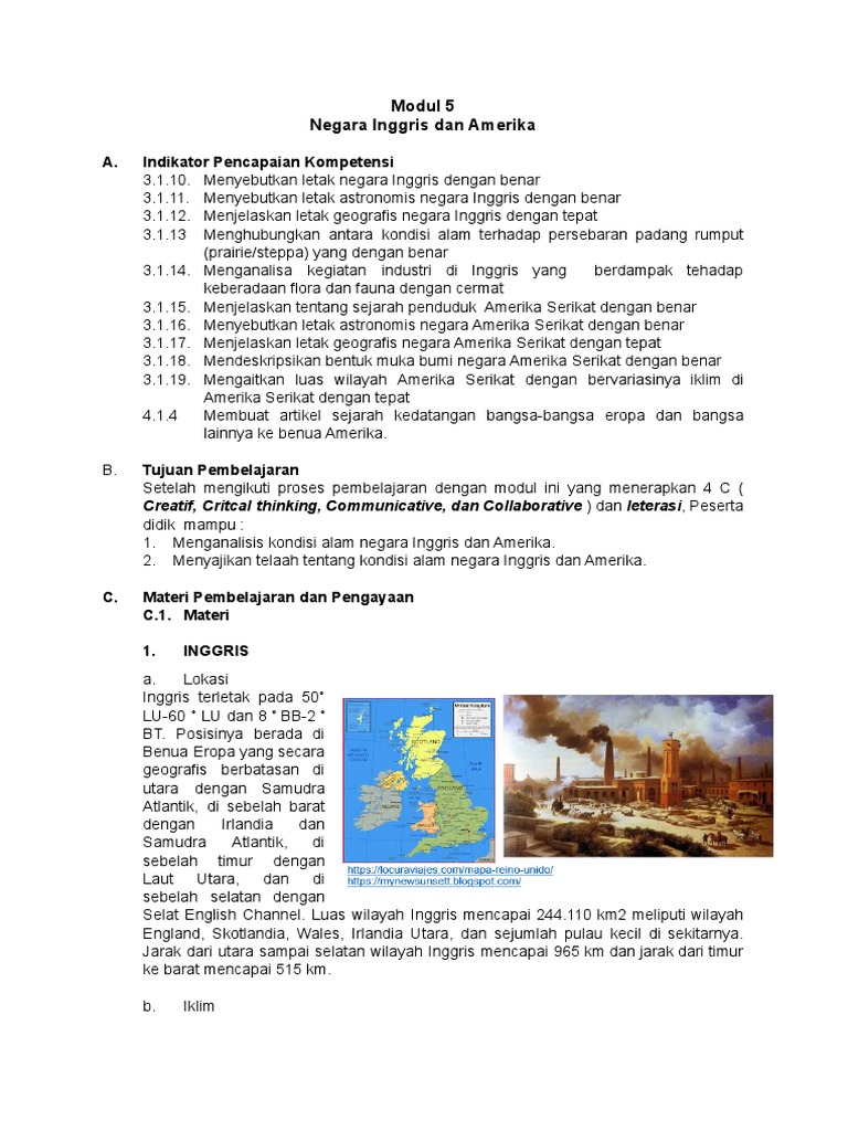 Tugas Kemal Maula Hilmi. Modul 5 Negara Inggris Dan Amerika | PDF Tugas Kemal Maula Hilmi. Modul 5 Negara Inggris Dan Amerika | PDF