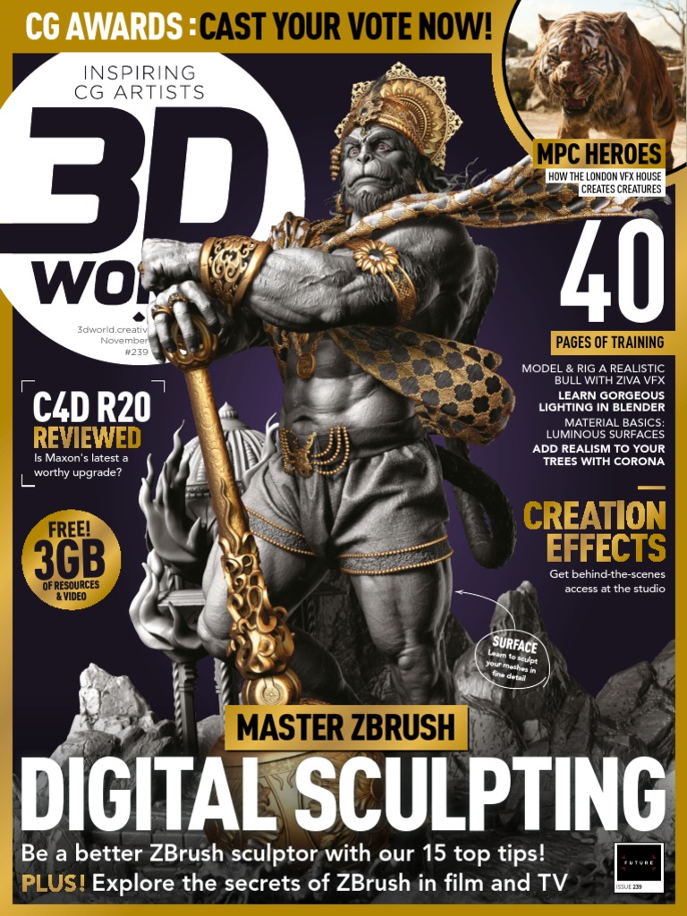 Mastering ZBrush: Tips & Techniques | PDF | 3 D Computer Graphics | Computer Graphics