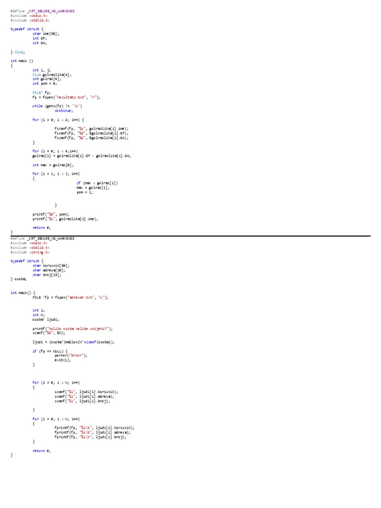 Typedef Struct Char Int Int | PDF
