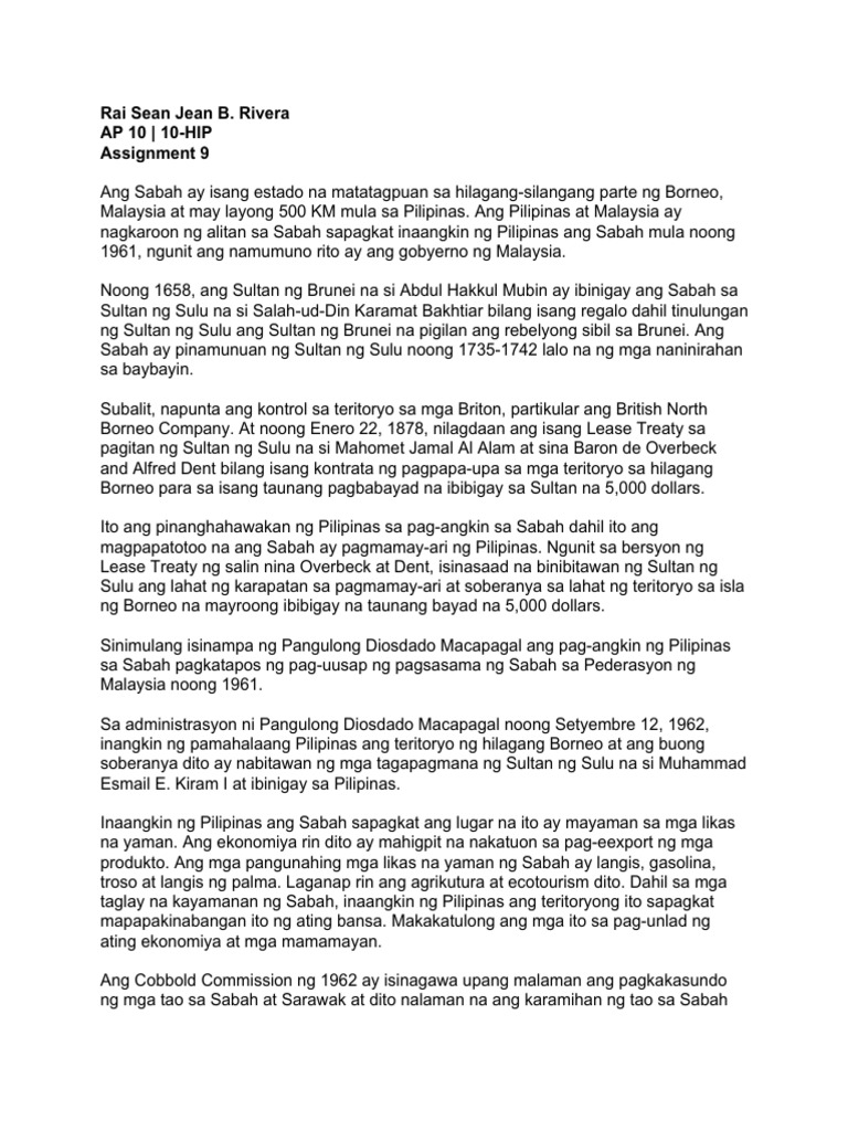 AP Assignment 9 | PDF