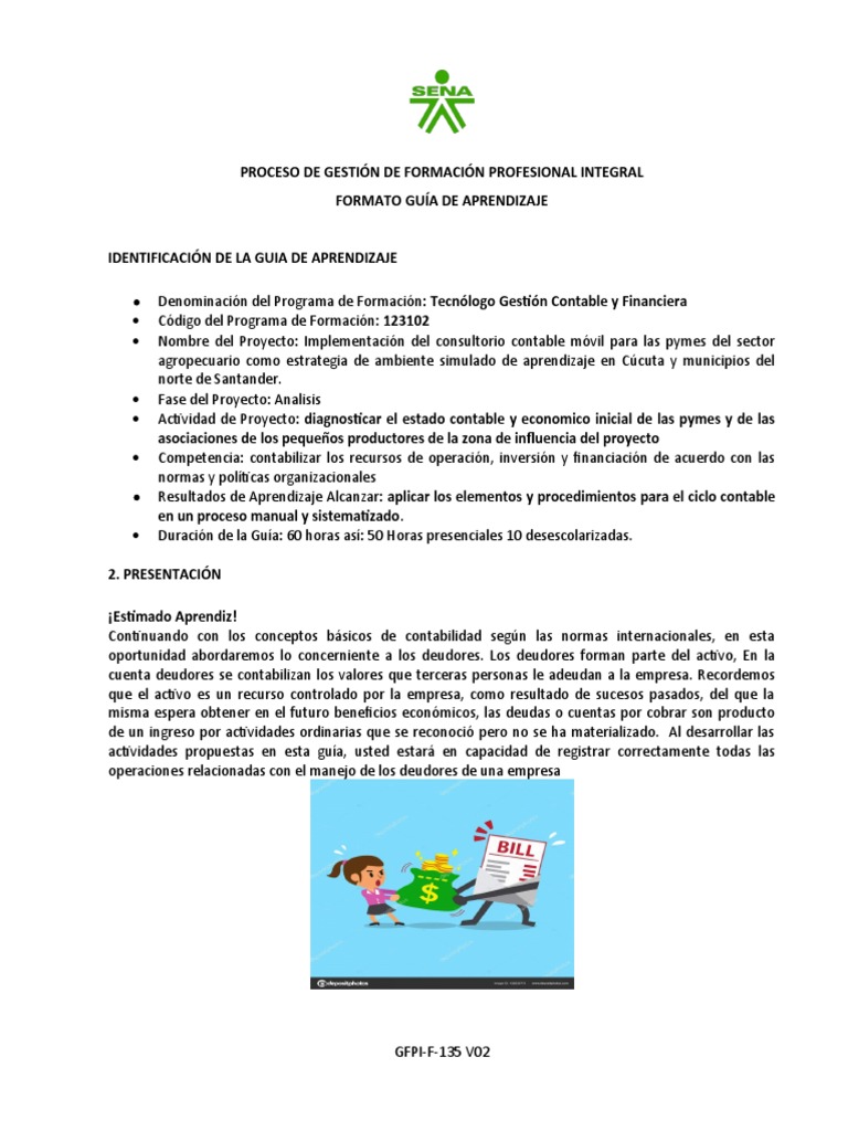 Guia Provision Y Cartera Marcela Y Maryuri N Pdf Contabilidad