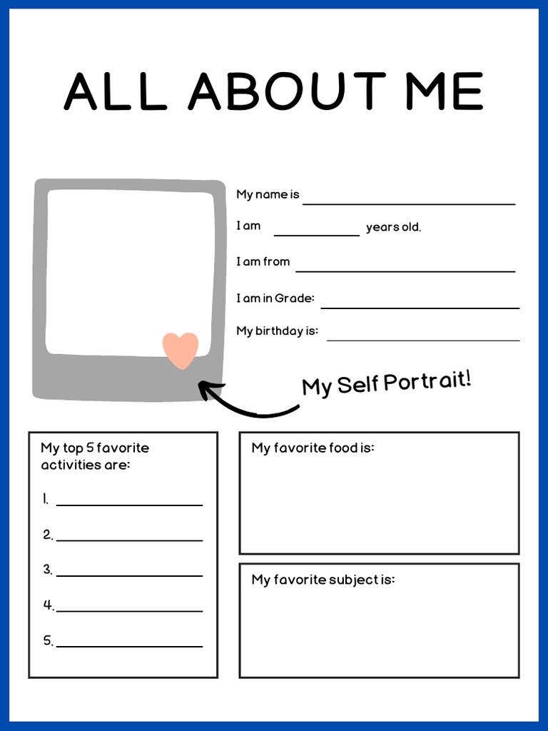 All About Me | PDF