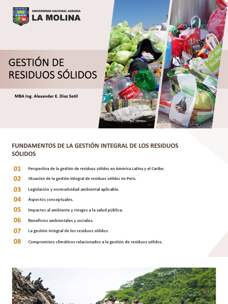 Epa Ssoma - Curso Gestión de Residuos Sólidos (Sesión 1) - Alexander Diaz - Presentacion ...