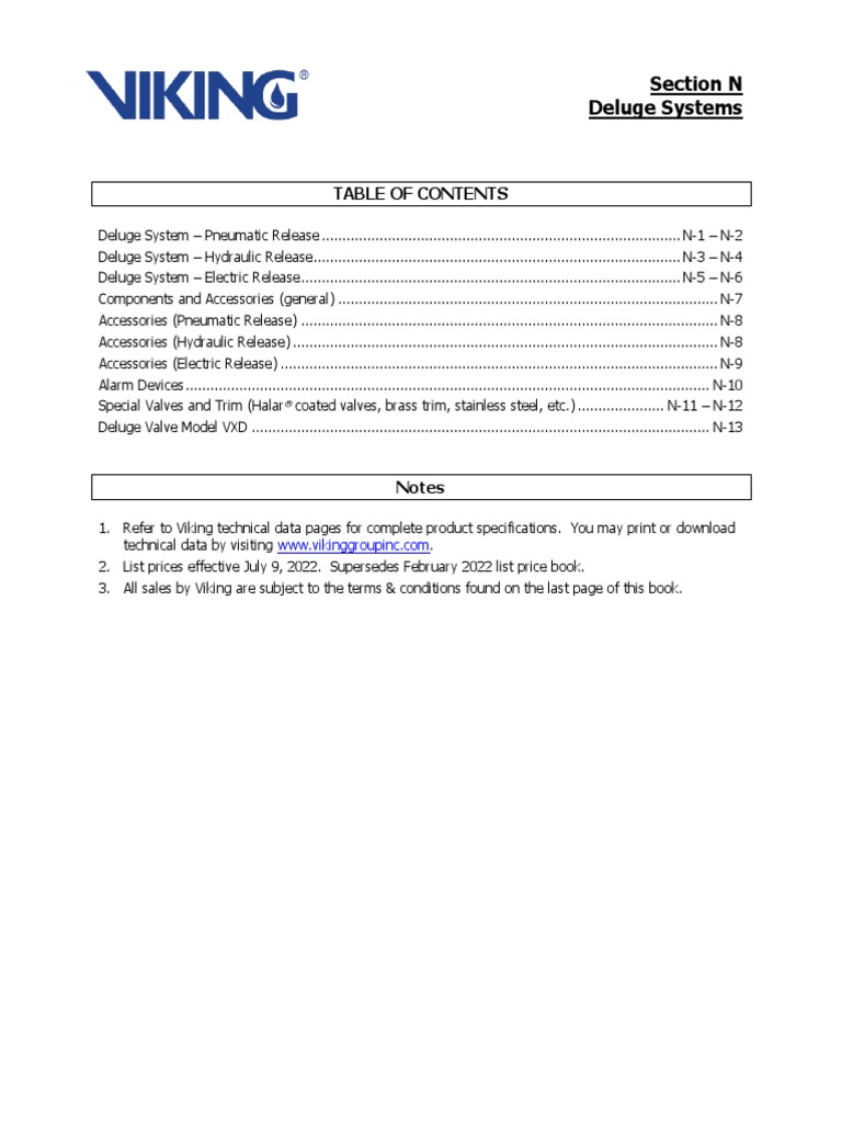 Section N - July-2022 | PDF | Switch | Valve