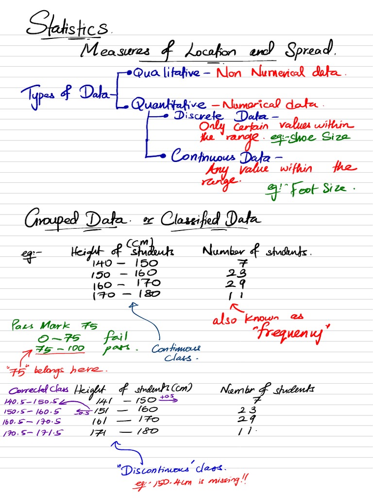 Stat 1 Com A Pdf Mean Analysis