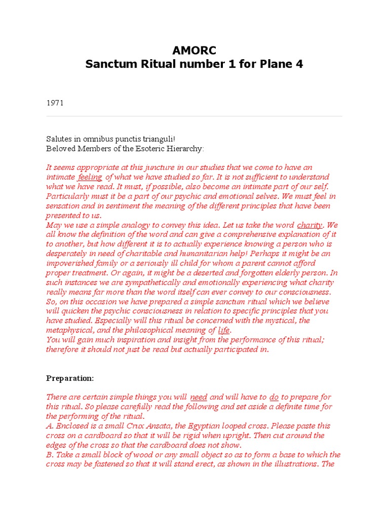 AMORC | PDF | Mind | Consciousness