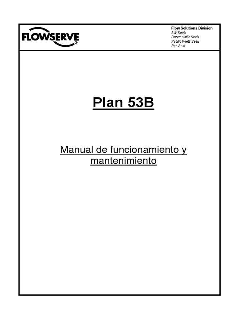 Plan 53B | PDF | Bomba | Presión