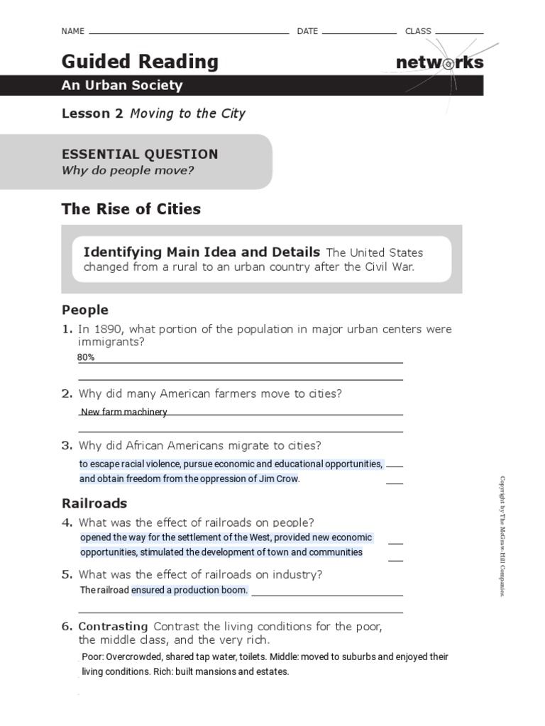 Kami Export - CH 5 Lesson 2 Guided Reading | PDF | Social Science | Travel