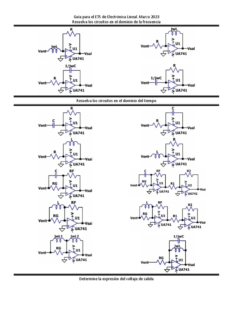Guia ETS Lineal | PDF