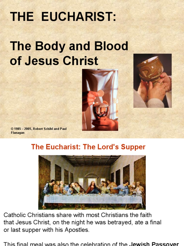 Sacraments | PDF | Eucharist | Last Supper