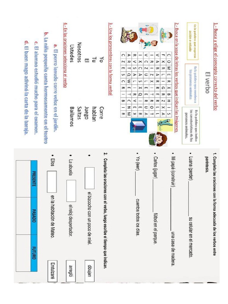 Practica Verbo | PDF