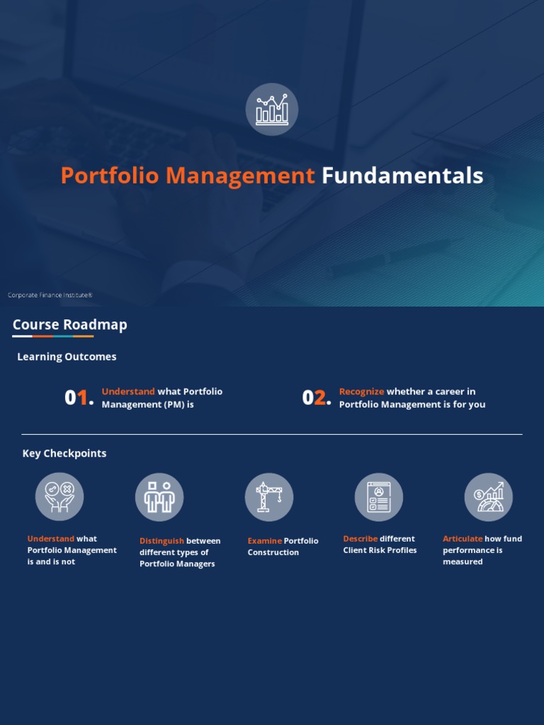 Portfolio Management Fundamentals - Course Presentation | PDF ...