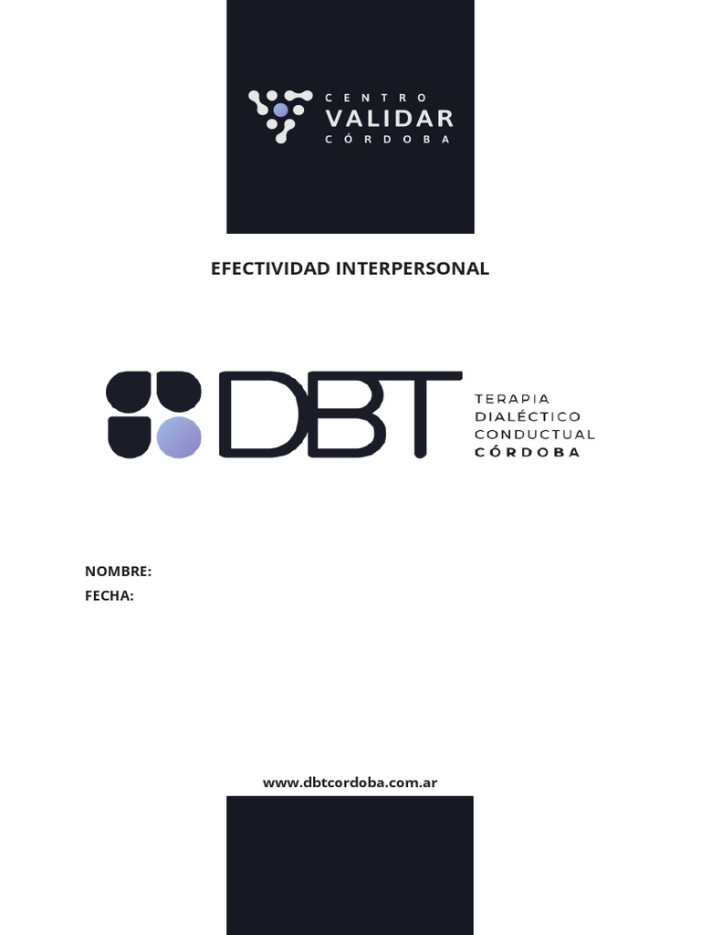 Manual Efectividad Interpersonal | PDF | Pensamiento | Las emociones