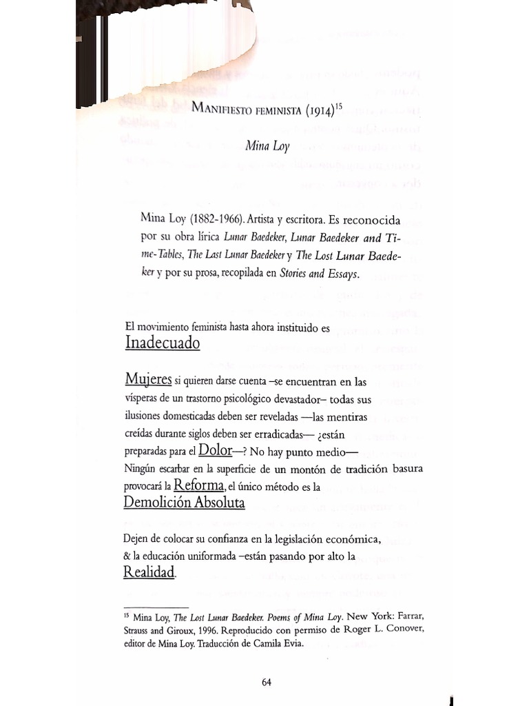 Mina Loy | PDF