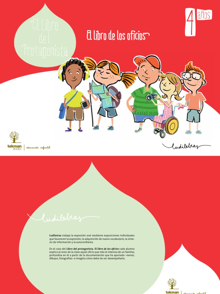 El Libro Del Protagonista - El Libro de Los Oficios 4 Años | PDF