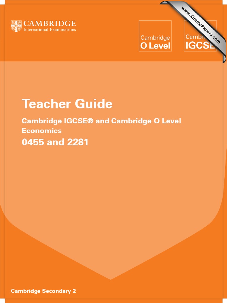 Teacher Guide 0455 and 2281 Cambridge IGCSE® and Cambridge O Level ...