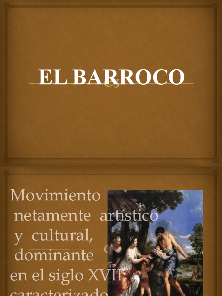 El Barroco | PDF | Barroco