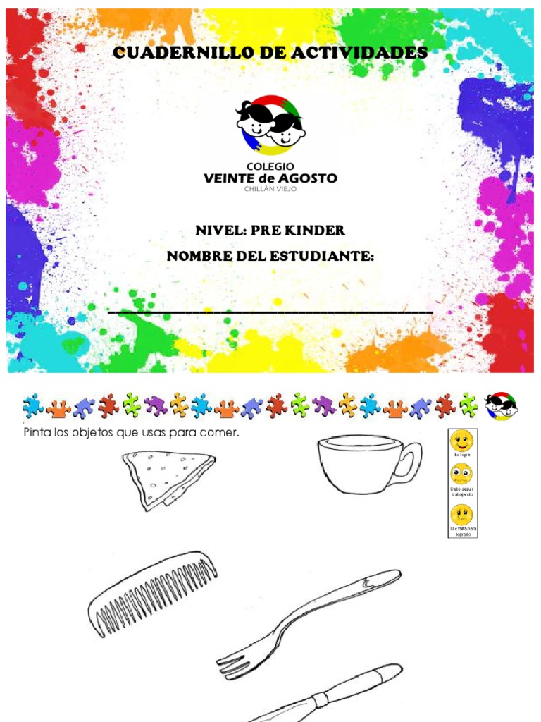 Cuadernillo Nivel Pre Kinder | PDF