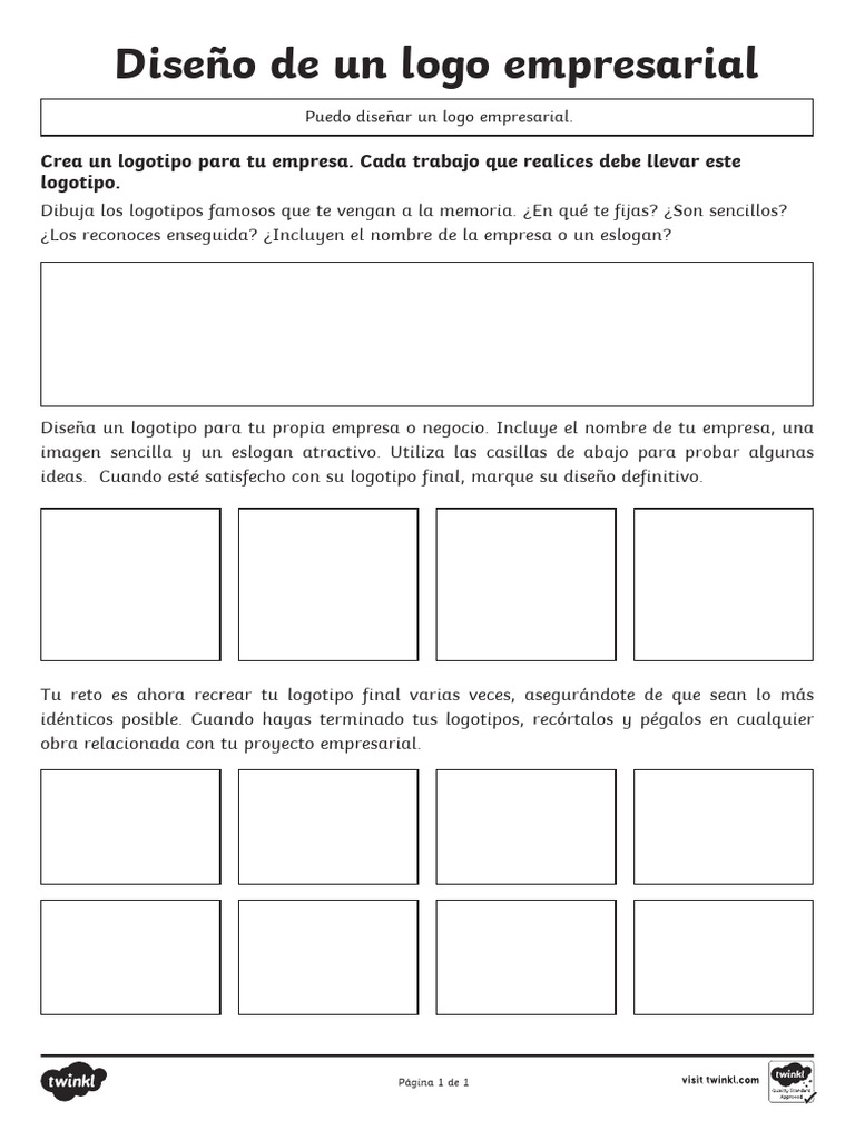 Es Ss 1663236314 Ficha de Actividad Disena Un Logo Empresarial Ver 3 ...