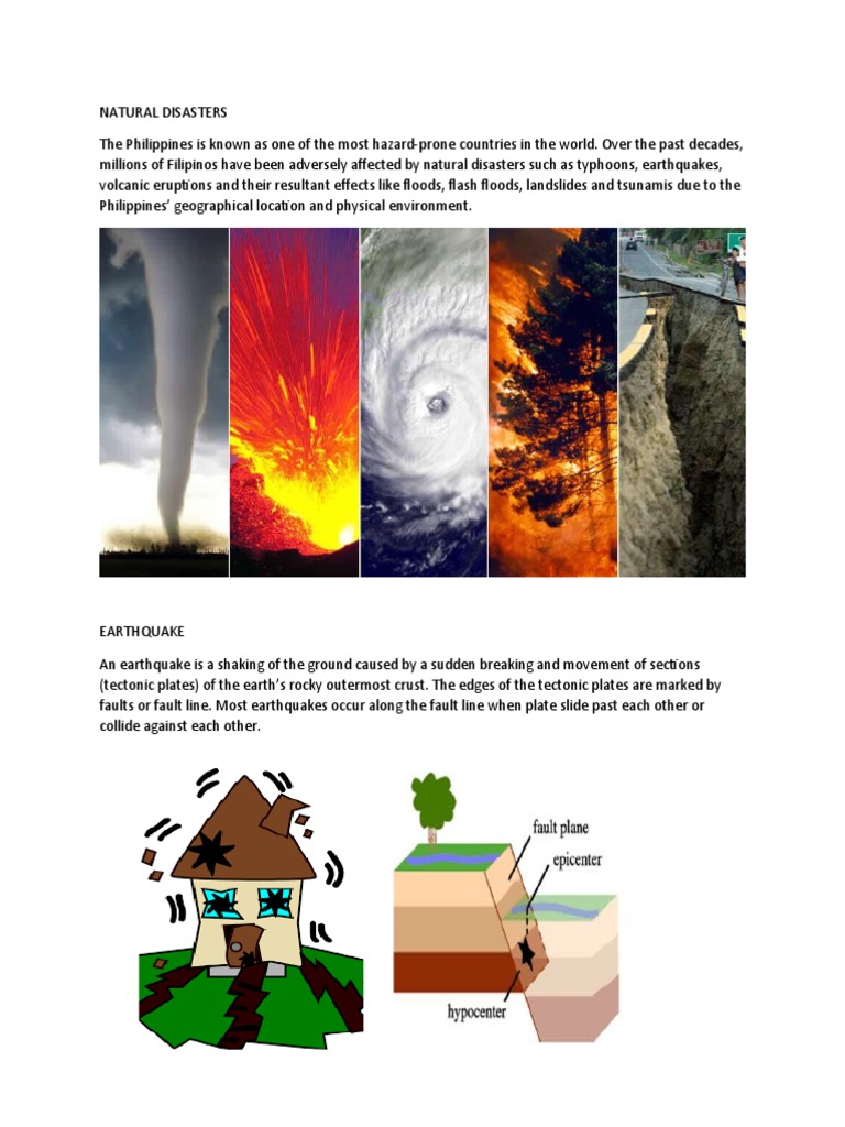 Natural Disasters | PDF | Landslide | Natural Disasters